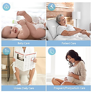 Portable Bidet for Travel, 12.2oz/360ml Travel Bidet, IPX6 Waterproof & Handheld, Rechargeable Electric Bidet for Personal Hygiene Cleaning, Soothing Postpartum,Hemorrhoid and Perineal Care