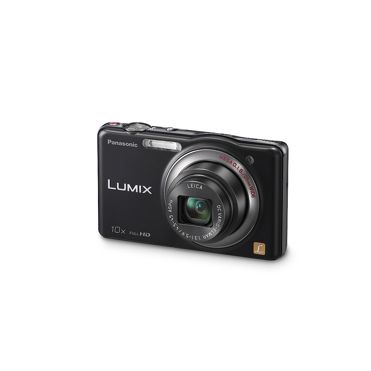 Panasonic Lumix SZ7 14.1 MP High Sensitivity MOS Digital Camera with 10x Optical Zoom (Black)