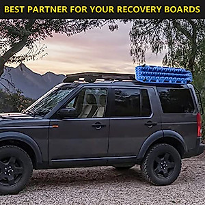 Mounting Pins Fit for MaxTrax MKII Recovery/Traction Boards, Lockable Theftproof Safety Mounting Pins Set, 4 Pack