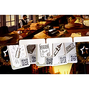 Chronicles of Crime Millennium 1900 Board Game - Immersive Detective Mystery Adventure, Cooperative Game for Kids and Adults, Ages 12+, 1-4 Players, 60-90 Minute Playtime, Made by Lucky Duck Games