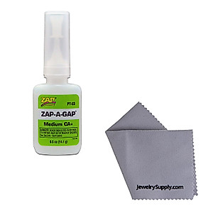 Zap-A-Gap Glue Bonds Almost Anything Super Strong .5oz