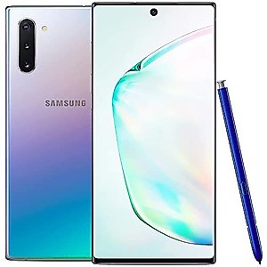 Samsung Galaxy Note 10 N970 6.3" Android 256GB Smartphone (Renewed) (Aura Glow, GSM Unlocked)