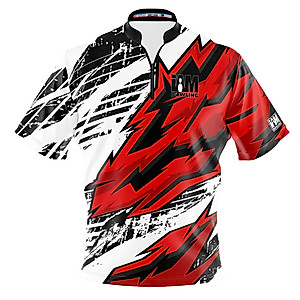 Logo Infusion Dye-Sublimated Bowling Jersey (Sash Collar) - I AM Bowling Fun Design 2009 - NO Logo (Men's 2X) Multicolored