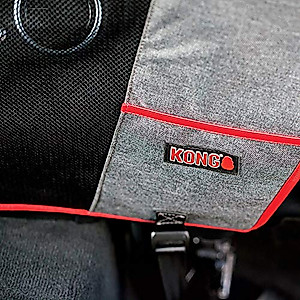 KONG Dog Car Barrier - Protective Mesh Net Car Seat Divider for Pets with Adjustable Straps