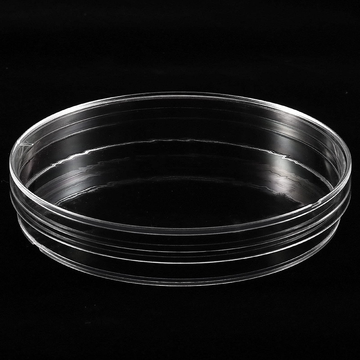 SEUNMUK 80 Pack Dia 90mm x 15mm Plastic Petri Dishes with Lid, Sterile Petri Dishes, Lab Petri Dishes with 200 PCS 3ml Transfer Pipettes for School and Laboratories