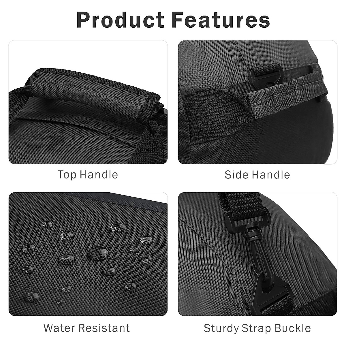 BuyAgain Duffle Bag, 18" Travel Carry On Sport Duffel Gym Bag with Top Handle For men Or Women