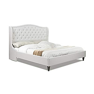 Jennifer Taylor Home Waverley Tufted Wingback Platform Bed