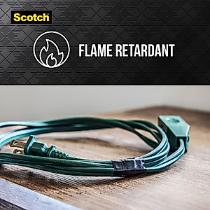 Scotch Vinyl Electrical Tape, Black, 3/4-in by 66-ft, 1-Roll