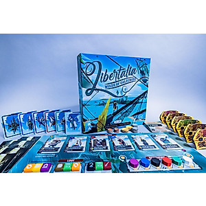 Stonemaier Games: Libertalia: Winds of Galecrest | Pirate-Animal Crews Take to The Skies in This Strategy Board Game About Collecting Loot | 1-6 Players, 60 Mins, Ages 14+