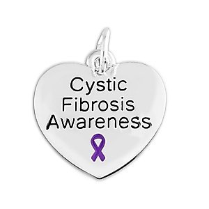 Fundraising For A Cause Cystic Fibrosis Awareness Charm in a Bag (1 pc)