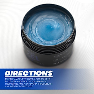 L3 Level 3 Cream Gel - Provides Volume and Medium Hold - With Vitamins to Nourish and Protect Hair Level Three Mens Hair Styling Cream (500 ML, Medium)