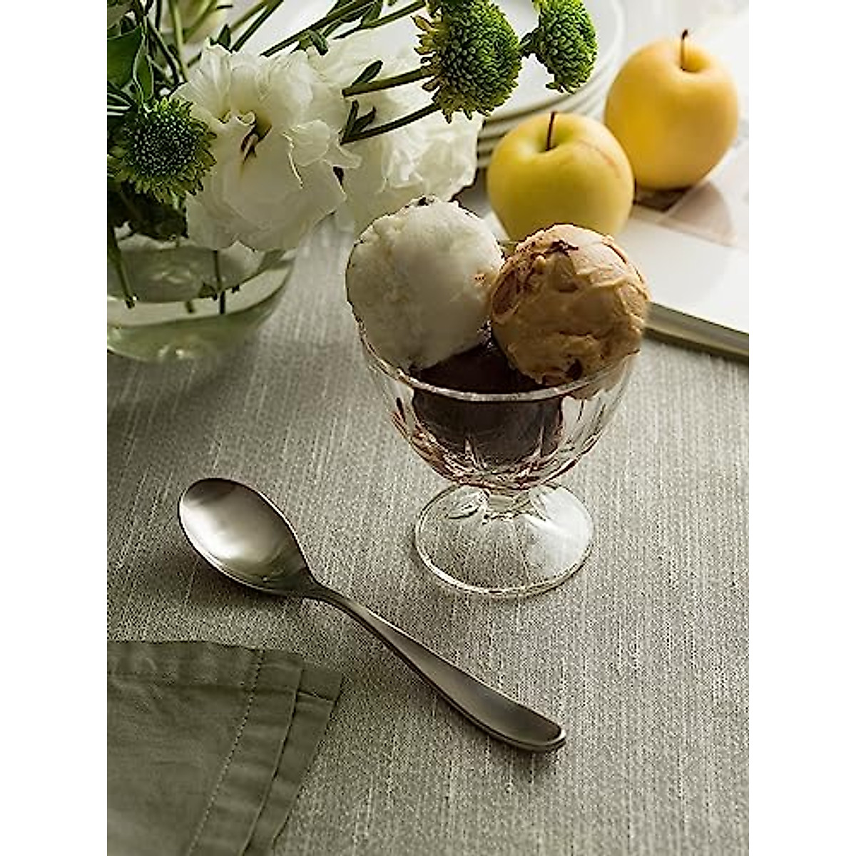 DANIALLI Modern Marettimo Silverware Set - 18/10 Stainless Steel Flatware Set for Elegant Dining - Dishwasher Safe Cutlery Set (60-Piece Matte)