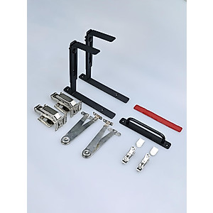 ZRD Tilt Out Trash Can Cabinet DIY Kit for Single Cabinet, Pet Proof Hidden Trash Can Cabinet Conversion Kit, Suitable for Kitchen, Bathroom, Living Room, and Dining Room