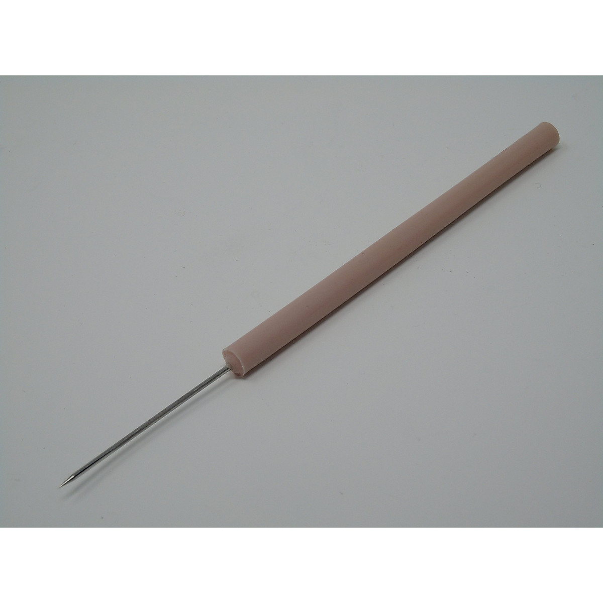 PACK OF 12 DISSECTING DISSECTION TEASING NEEDLE STRAIGHT WITH PLASTIC HANDLE (HTI BRAND)