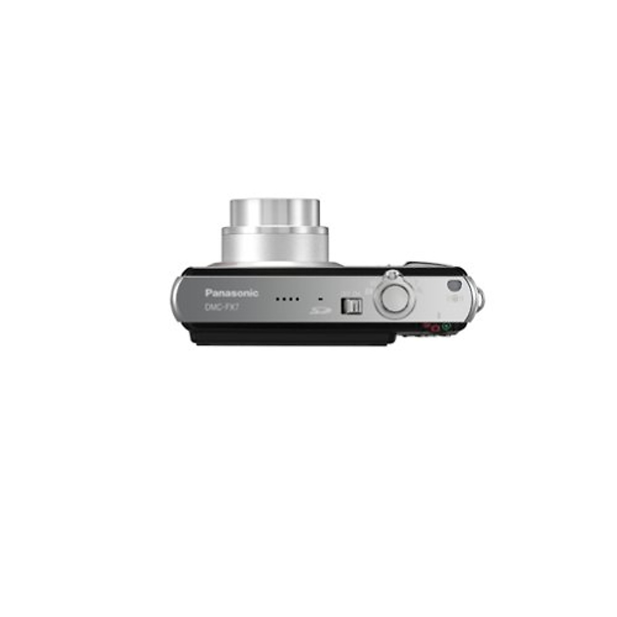 Panasonic Lumix DMC-FX7K 5MP Digital Camera with 3x Image Stabilized Optical Zoom (Black)