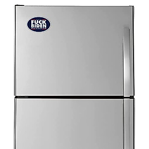 (3-Pack) Oval Bumper Stickers, Fuck Biden and Fuck You for Voting for Him! (Anti Joe Biden Stickers), 6" x 4" Stickers