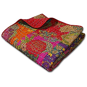 Greenland Home Jewel Quilted Throw, Multi