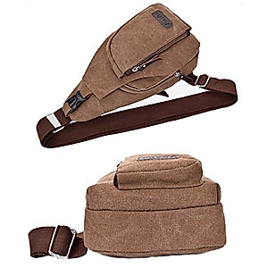 LemonGirl Sling Chest Bag Unisex Shoulder Crossbody Backpack Travel Hiking Camping