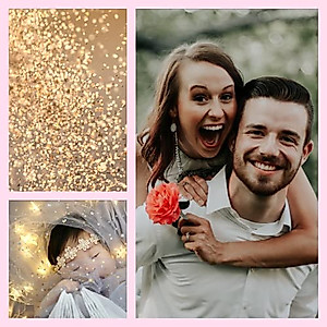 Morex Ribbon 7416.40/50-633 Swirl 1.5" X 50 YD Nylon Sheer Curling Wired Glitter Ribbon, Copper, Holiday Ribbons for Crafts and Christmas Decorations, Indoor Christmas Ribbon for Gift Wrapping