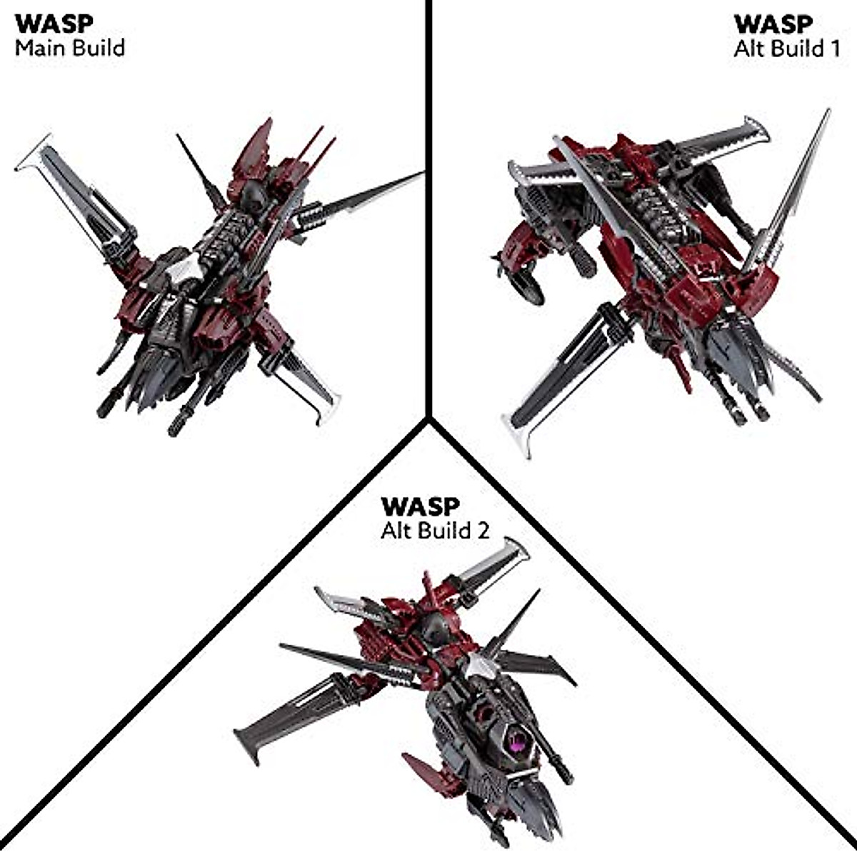 Snap Ships Wasp/Falx Battle Model Set - Construction Toy for Custom Building and Battle Play - Ages 8+