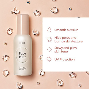 ETUDE Face Blur Smoothing SPF 33 PA ++ (21AD) | Multi-Makeup Coral Base Primer with Smoothening Effect and UV Rays Protection for a Milky Skin | Korean Makeup