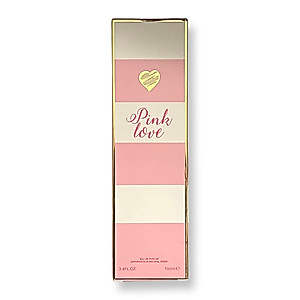 United Scents Pink Love Eau de Parfum for Women | 3.4 Fl Oz Enthralling Raspberry Orange Bergamot and Vanilla Notes | Light Fragrance for Everyday Use