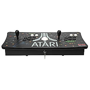 INLAND Arcade Fightstick USB Dual Joystick 2 Player Game Controller for PC Mac Raspberry Pi Console Xbox PC Version PS3 with Trackball