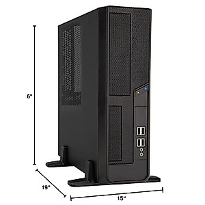 InWin BL040 mATX Desktop case with 300W TFX PSU/Black/IEEE 1394 - BL040.FF300TB3F