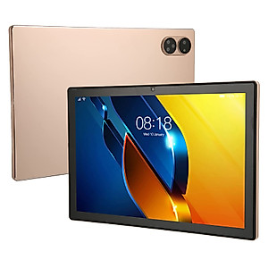 10 Inch Tablet with 6GB 128GB Memory, Octa Core CPU Processor, 2.4G 5G Dual Band WiFi, 1920X1200p 800W 2000W, 8800mAh C Port, Suitable as a Learning Gift for Children(USA)