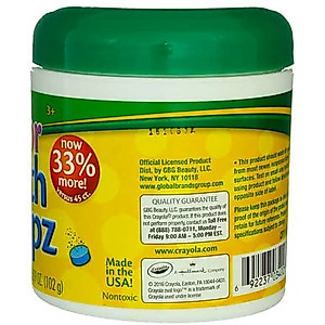 Crayola Color Bath Dropz 3.59 Ounce - 60 Tablets (Pack of 4)