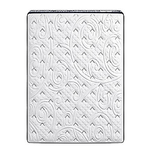 Kingsdown Firm Euro Pillow Top Hybrid Queen Mattress Cooling Gel Memory Foam Layer Multi-Layered Motion Isolation Cool Sleep Quilted Top Luxury Mattresses, 15-inch, Passions Engleson