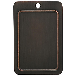 Amerock | Large Coat Hook | Wall Mount | Oil Rubbed Bronze | 1 Pack | Robe Hook | Towel Hook | Entryway Hook | Bathroom Hook