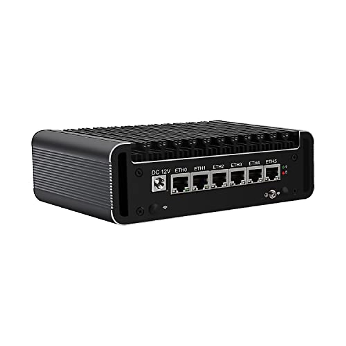 Micro Firewall Appliance, Mini PC, OPNsense, VPN, Router PC, Intel Core I7 1165G7, HUNSN RJ07, AES-NI, 6 x Intel 2.5GbE I226-V LAN, COM, HDMI, 16G RAM, 128G SSD