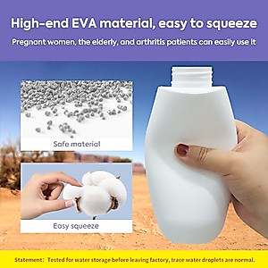 Redsack Portable Travel Bidet for Women or Men, Peri Bottle Postpartum, Camping Handheld Bidet Sprayer (White)