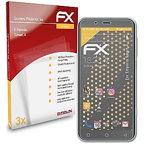 atFoliX Screen Protector compatible with Emporia Smart.4 Screen Protection Film, anti-reflective and shock-absorbing FX Protector Film (3X)