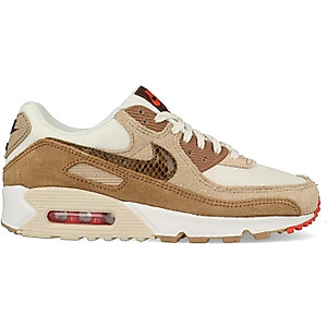 Nike Air Max 90 Womens Pale Ivory/Picante Red Size 9.5