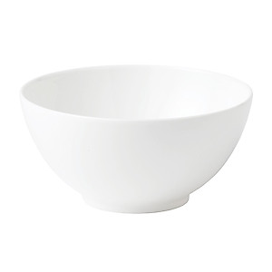 Jasper Conran by Wedgwood White Bone China Gift Bowl Plain 5.5"