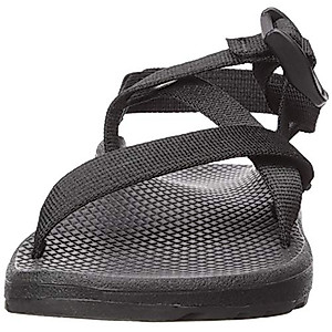Chaco Z/Cloud Cushioned Sandal Women Solid Black