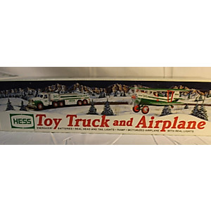 Hess Toy Truck and Airplane-2002