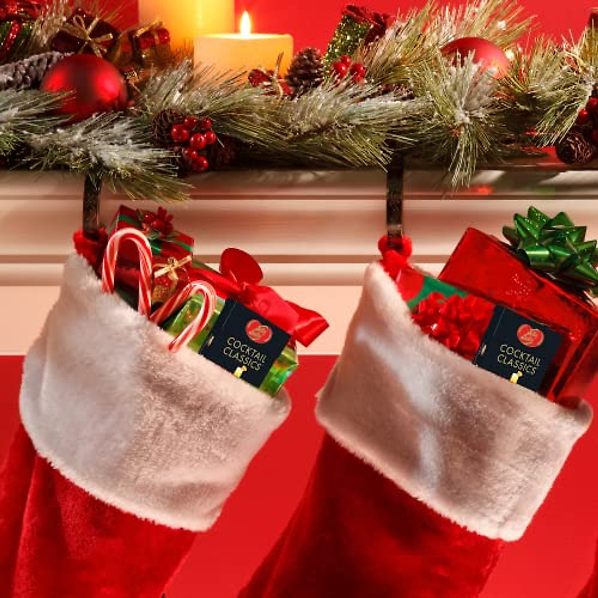 Gourmet Non-Alcoholic Cocktail Flavored Jelly Beans, Delicious Mocktail Candies, Fun Gift Sets for Bachelorette Parties, Party Favors, and Easter Basket Stuffers, Pack of 6