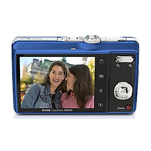 Kodak Easyshare M340 Digital Camera (Blue)