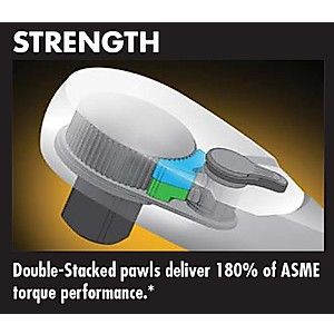 GEARWRENCH 1/2" Drive 120XP Flex Head Ratchet - 81306P