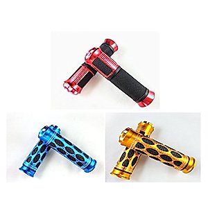 Universal 7/8" Metal Alloy Handlebar Twist Throttle Grips for Dirt Pit Bike Moped Scooter ATV Quad 4 Wheeler Honda Kawasaki Yamaha Taotao Sunl (Blue)
