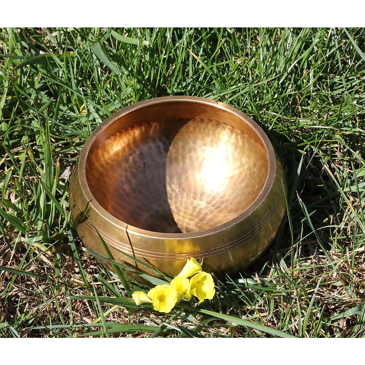 Tibetan Singing Bowl Set-For Meditation, Yoga, Sound Therapy, Spiritual Healing, Prayer, Mind and Body Relaxation (4.5")