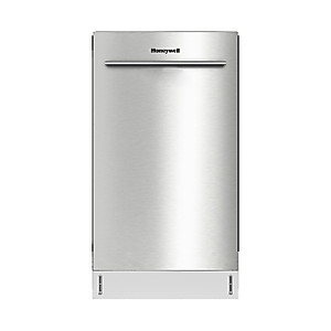 Honeywell 18 Inch Dishwasher with 8 Place settings, 6 Washing Programs, Stainless Steel Tub, UL/Energy Star- Stainless Steel