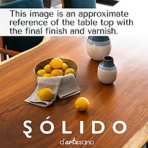 Parota Wood Rectangular Dinning Table Large (110" x 44" x 2.5" - V47)