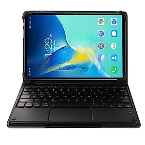 2 in 1 Tablet, 10.1 Inch Android 12 4G Cellular Tablet, Octa Core CPU, 8GB RAM 256GB ROM, FHD Screen, 8MP+13MP Carema, Dual Speakers, BT 5.0, 5G WiFi Tablet with Keyboard & Case (Blue)