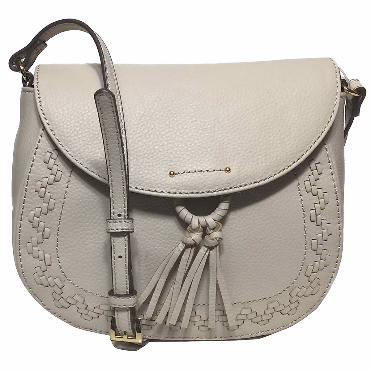 Tignanello Lillie Saddle Cross Body W/RFID Protection, Sand
