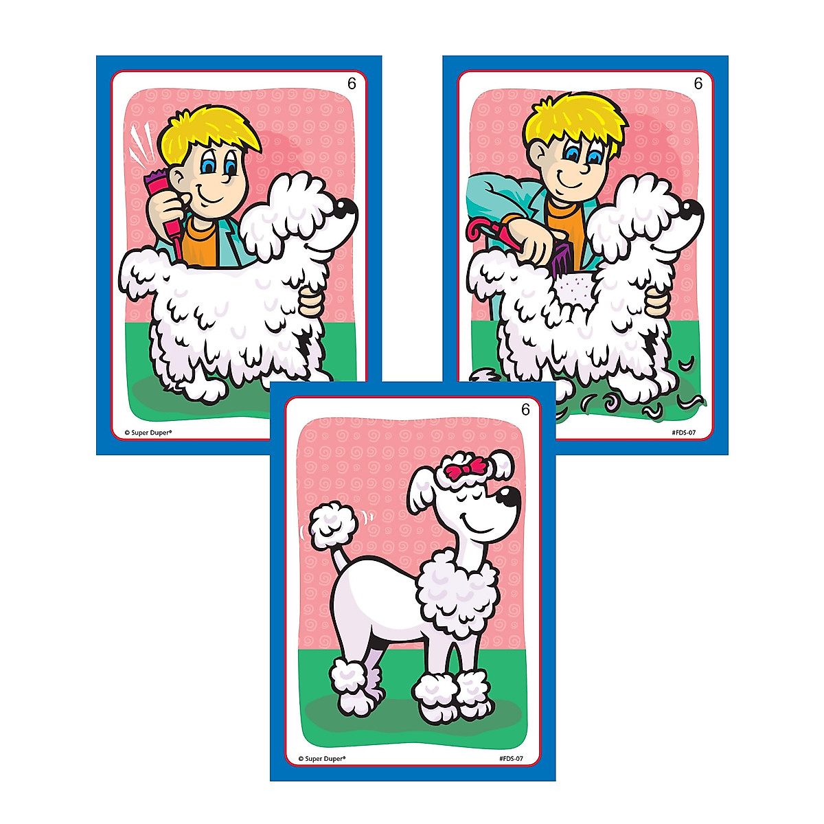 Super Duper Publications | Sequencing Fun Deck Flash Cards | Educational Learning Resource for Children