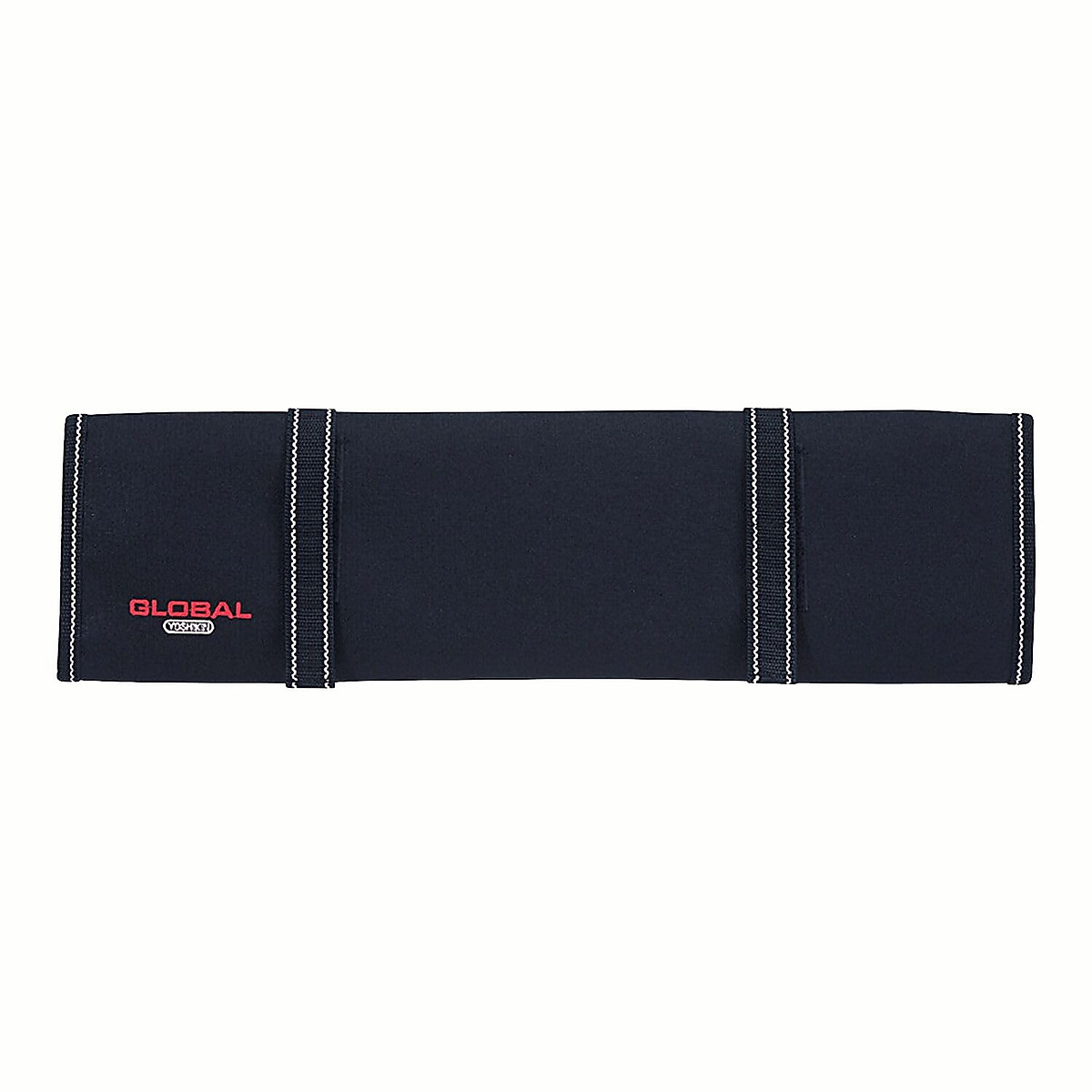 Global G-668/16, Knife Roll with Handle and 16 Pockets, Black